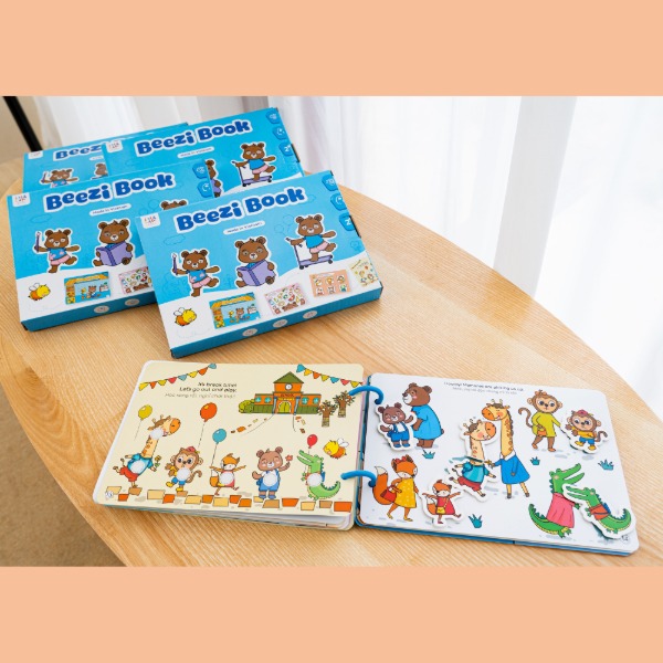 Học liệu bóc dán busy book Level 1 - Song ngữ Anh Việt | Mẹ Việt – Hệ ...