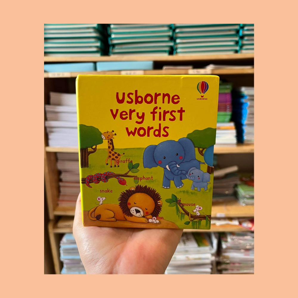 Bộ Usborne Very First Words | Mẹ Việt – Hệ thống giáo dục gia đình Việt Nam