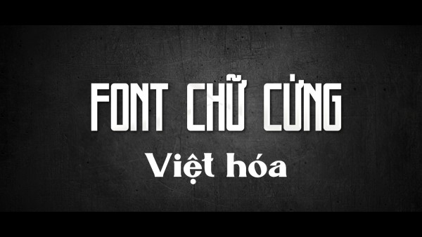 [Tải Xuống] TOP 10+ font chữ cứng cáp cáp Việt hóa có lượt tải nhiều ...